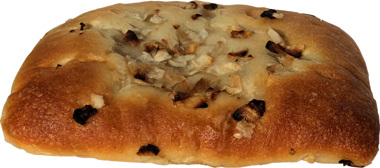 Roll Square Focaccia Onion